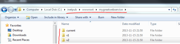 Web service versioning in IIS | Exercises in .NET with Andras Nemes