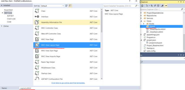 Introduction to ASP.NET Core part 14: the view start and the layout ...